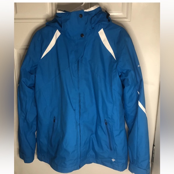 Columbia | Jackets & Coats | Columbia Light Blue 3 In Bugaboo Coat Omnitech Jacket Interchange ...